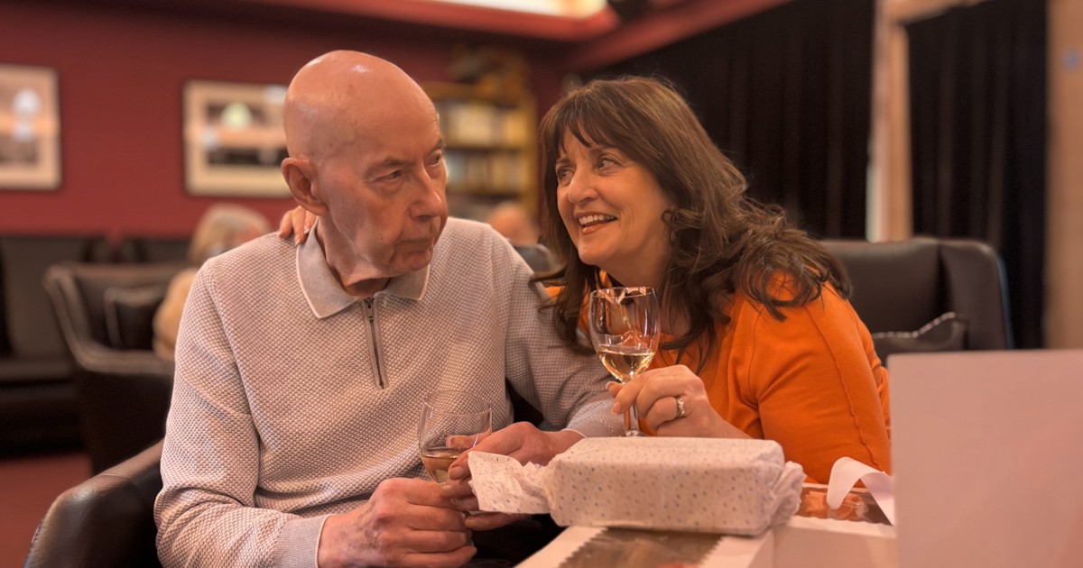 Roddy and Hilda enjoy a date night for 51st Wedding Anniversary