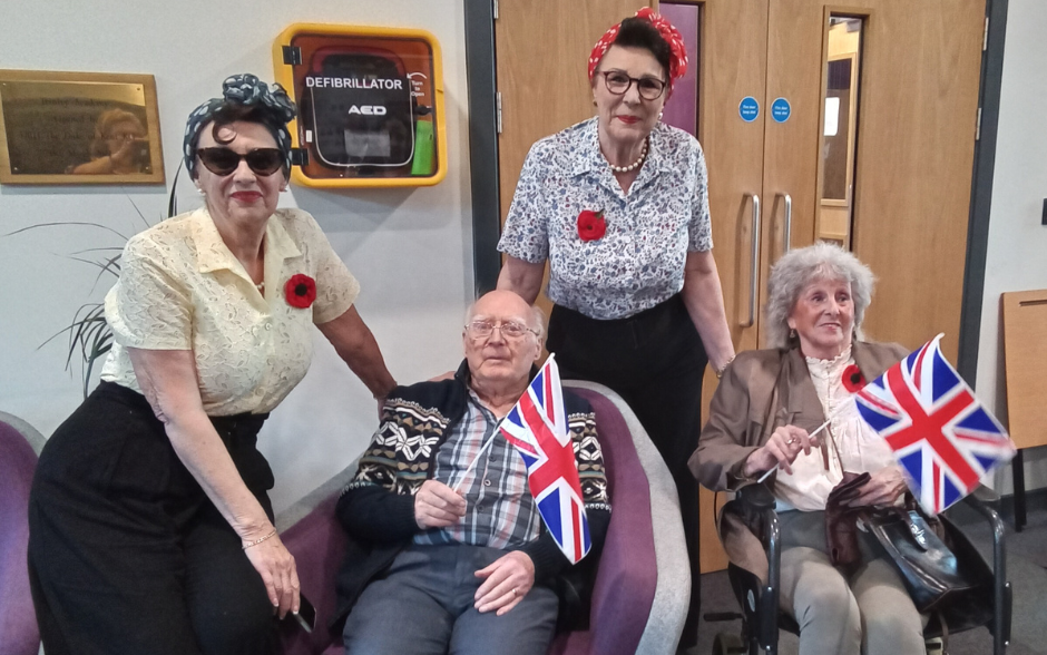 Vintage Classics Keep D-Day History Alive For Lovell Place Residents