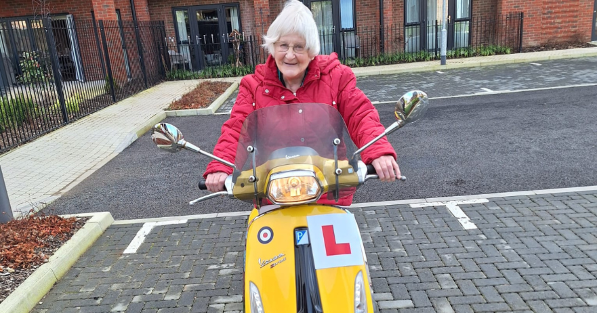 Biker Alison Gets Back In The Driving Seat