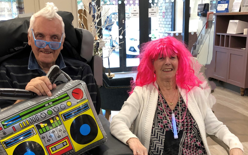 Cofton Park Manor Residents Go 80s-tastic for Nostalgic Party